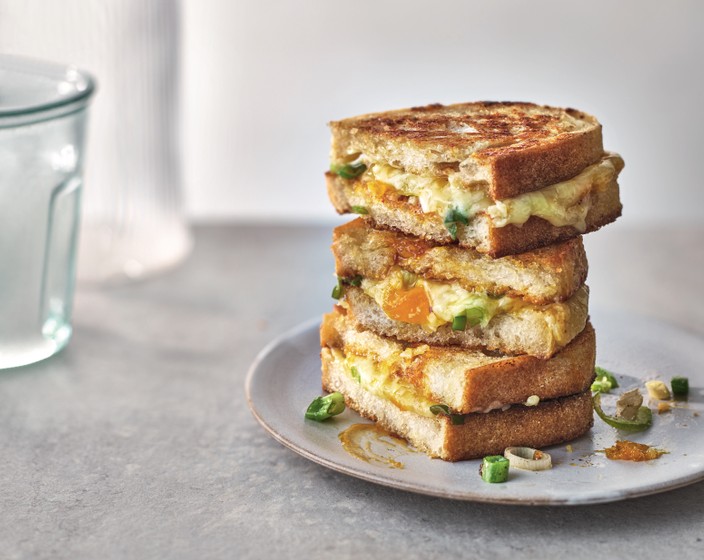 Indian-inspired cheddar, chilli and mango toastie Recipe | M&S