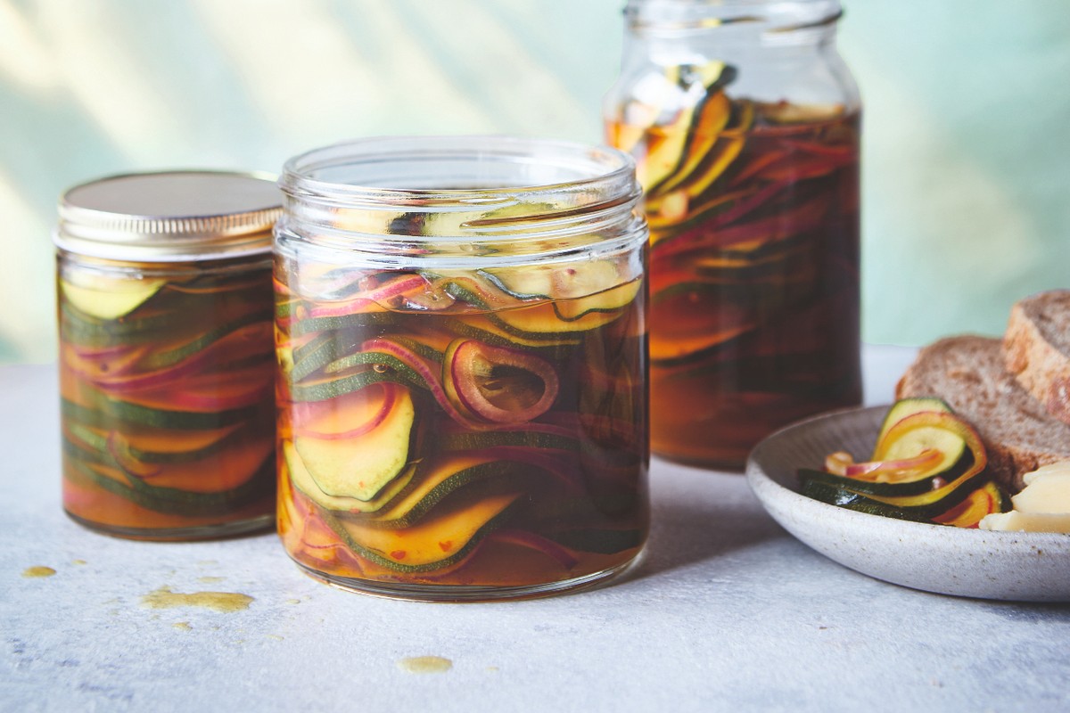 Courgette Pickle | Recipes | M&S Recipe | M&S