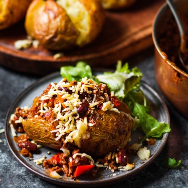 Chorizo Chilli Loaded Potatoes Recipe | M&S Recipe | M&S