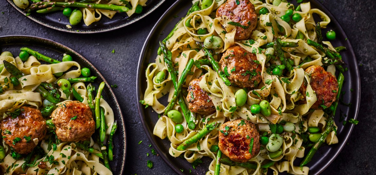 Meatball Tagliatelle Recipe | M&S Recipe | M&S