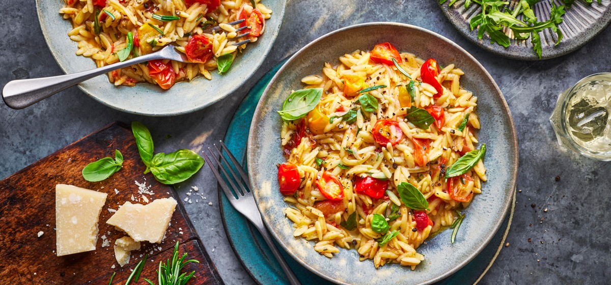 Summer Tomato Orzotto | Recipes | M&S Recipe | M&S