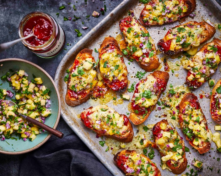 Mini Cheese and Pineapple Toasties Recipe | M&S Recipe | M&S