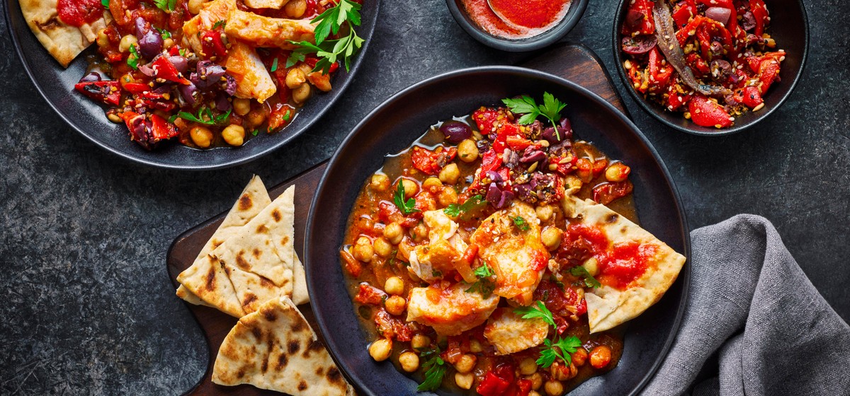 Spanish Salted Cod Stew with Pan Con Tomate | Recipes | M&S Recipe | M&S
