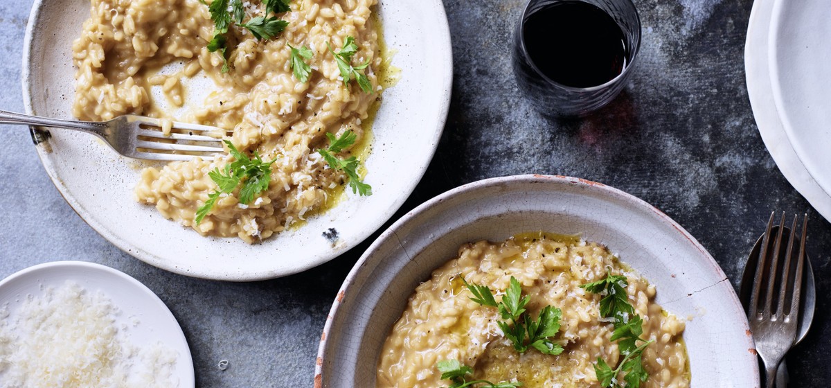 No-Stir Mushroom Risotto | Recipes | M&S Recipe | M&S