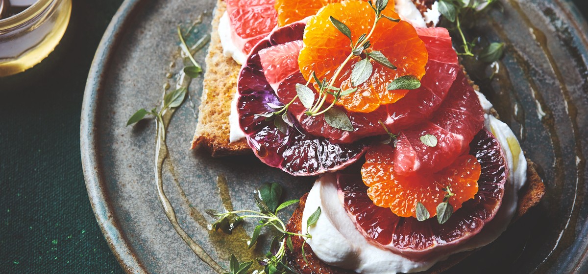 Citrus and Ricotta Toast Recipe | M&S Recipe | M&S