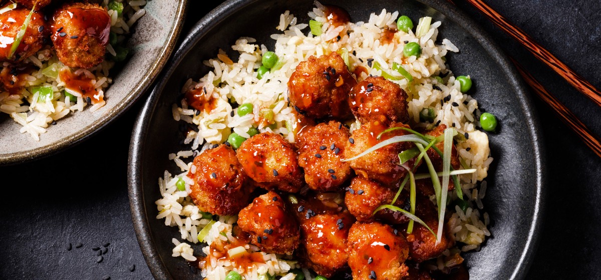 Orange Chicken with Egg Fried Rice Recipe | M&S Recipe | M&S