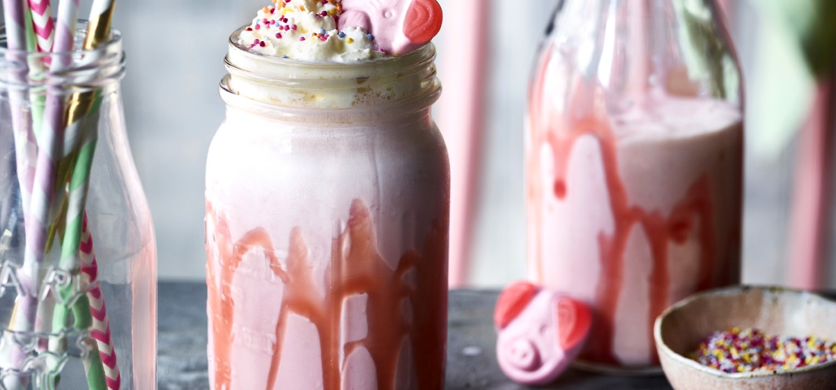 Percy Pig Milkshake | Recipes | M&S Recipe | M&S