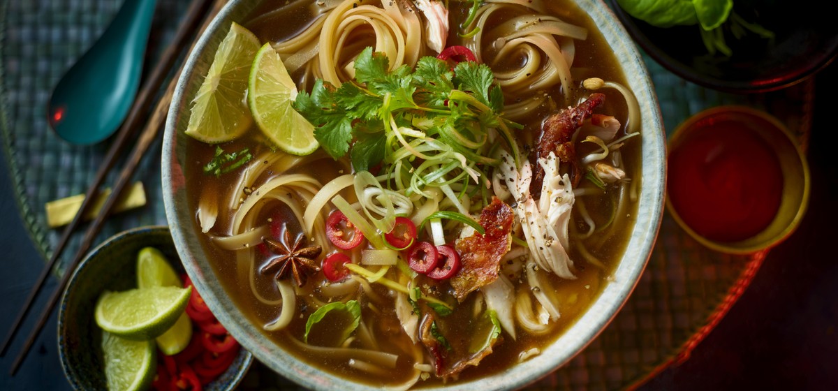 Easy Leftover Turkey Pho | Recipes | M&S Recipe | M&S