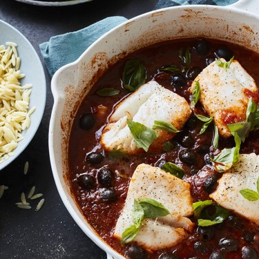 Italian Tomato and Olive Cod | Recipes | M&S Recipe | M&S