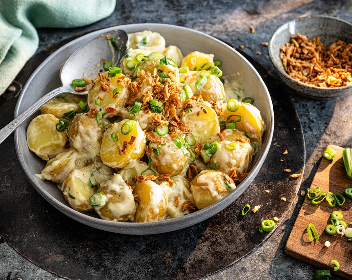 The Ultimate Truffled Potato Salad | Recipes | M&S Recipe | M&S