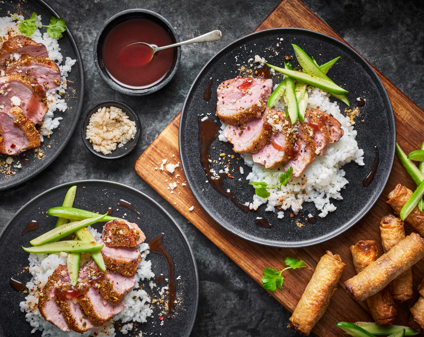 Roast Crown of Duck with a Sticky Plum Glaze | Recipes | M&S Recipe | M&S