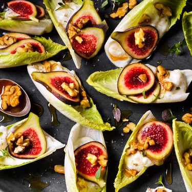 Fig and Goat Cheese Canapes Recipe | M&S Recipe | M&S