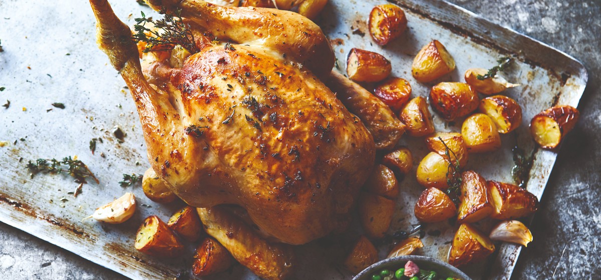 Spring Roast Chicken Recipe | M&S Recipe | M&S