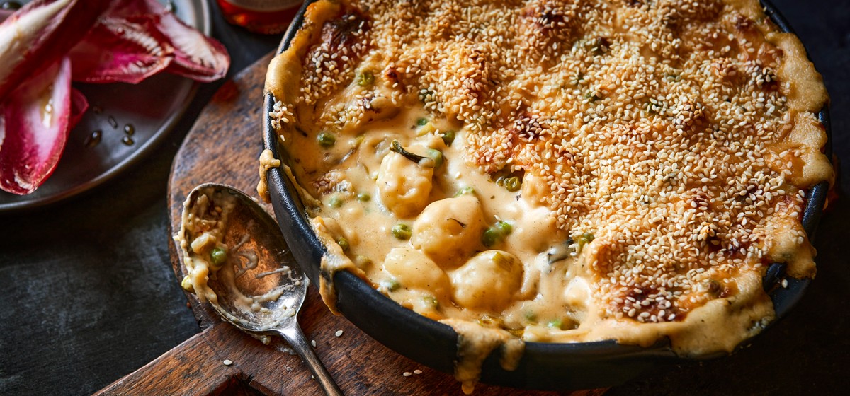 Cheesy Marmite Gnocchi Bake Recipe | M&S Recipe | M&S