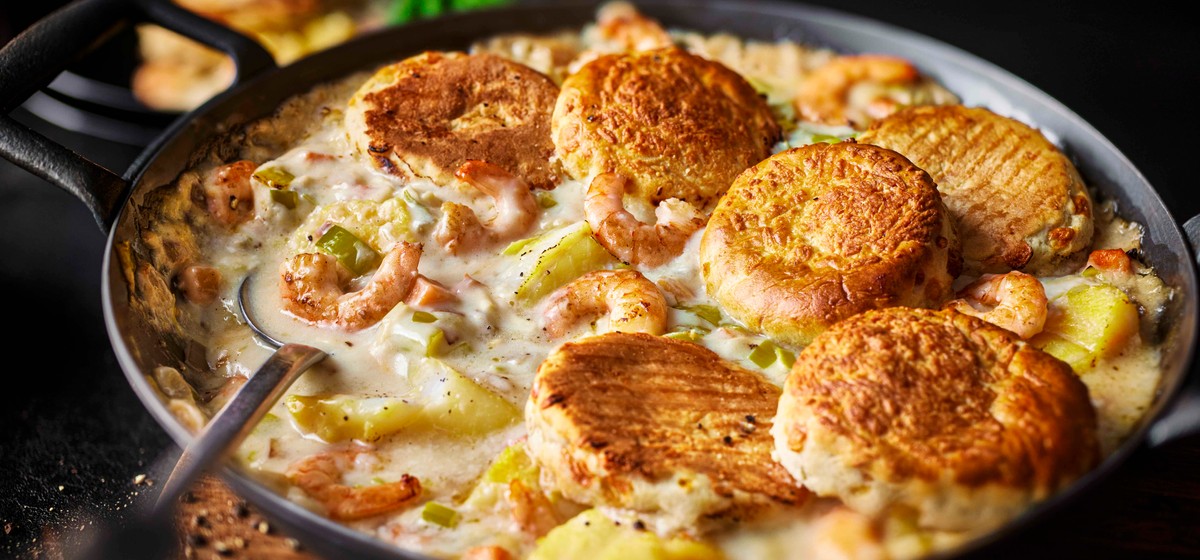 Fish Cobbler Recipe | M&S Recipe | M&S