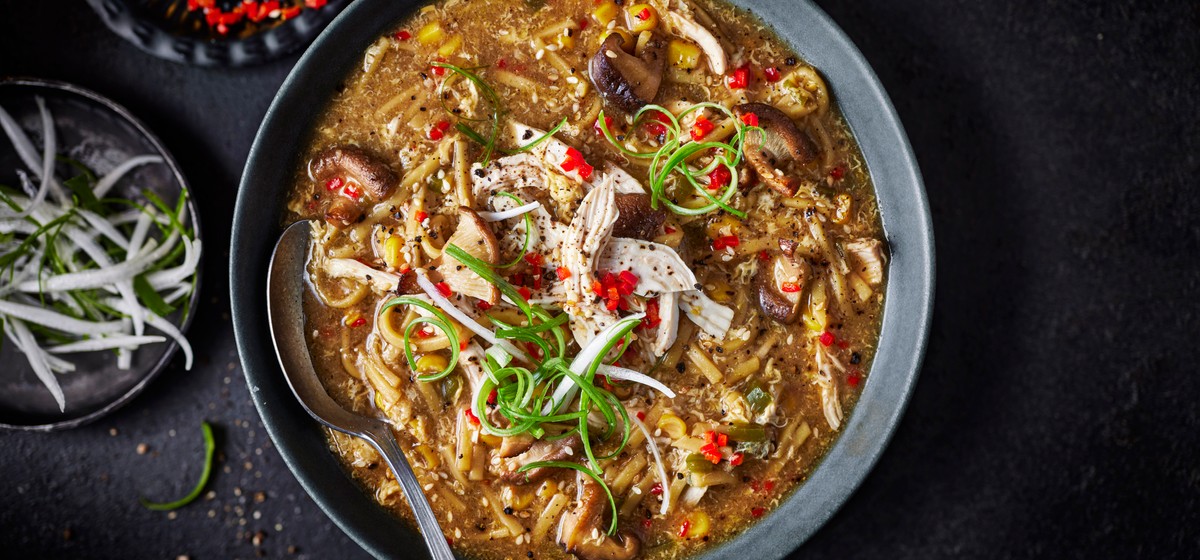 Egg Drop Noodle Soup Recipe | M&S Recipe | M&S