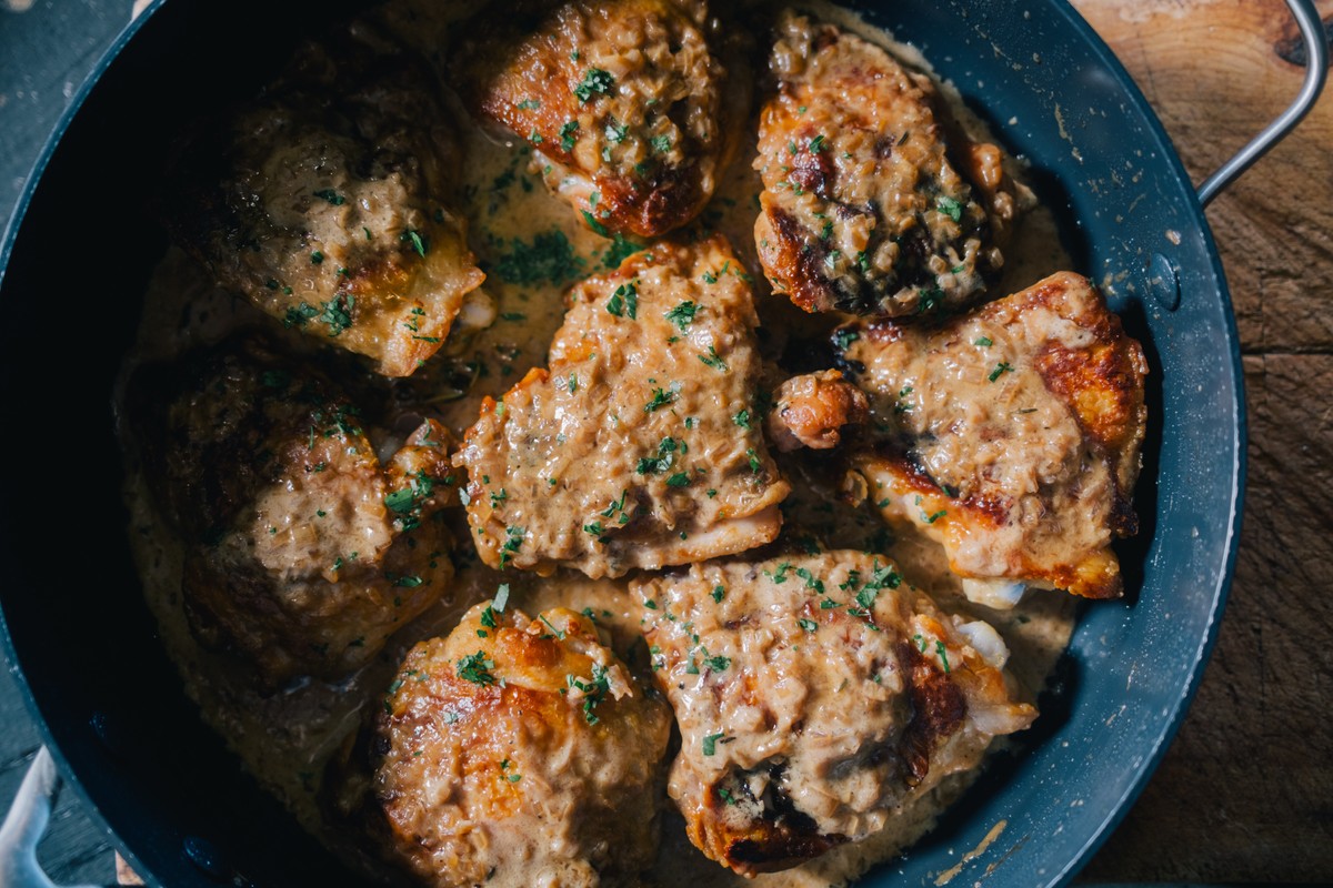 Sherry Chicken Recipe | M&S Recipe | M&S