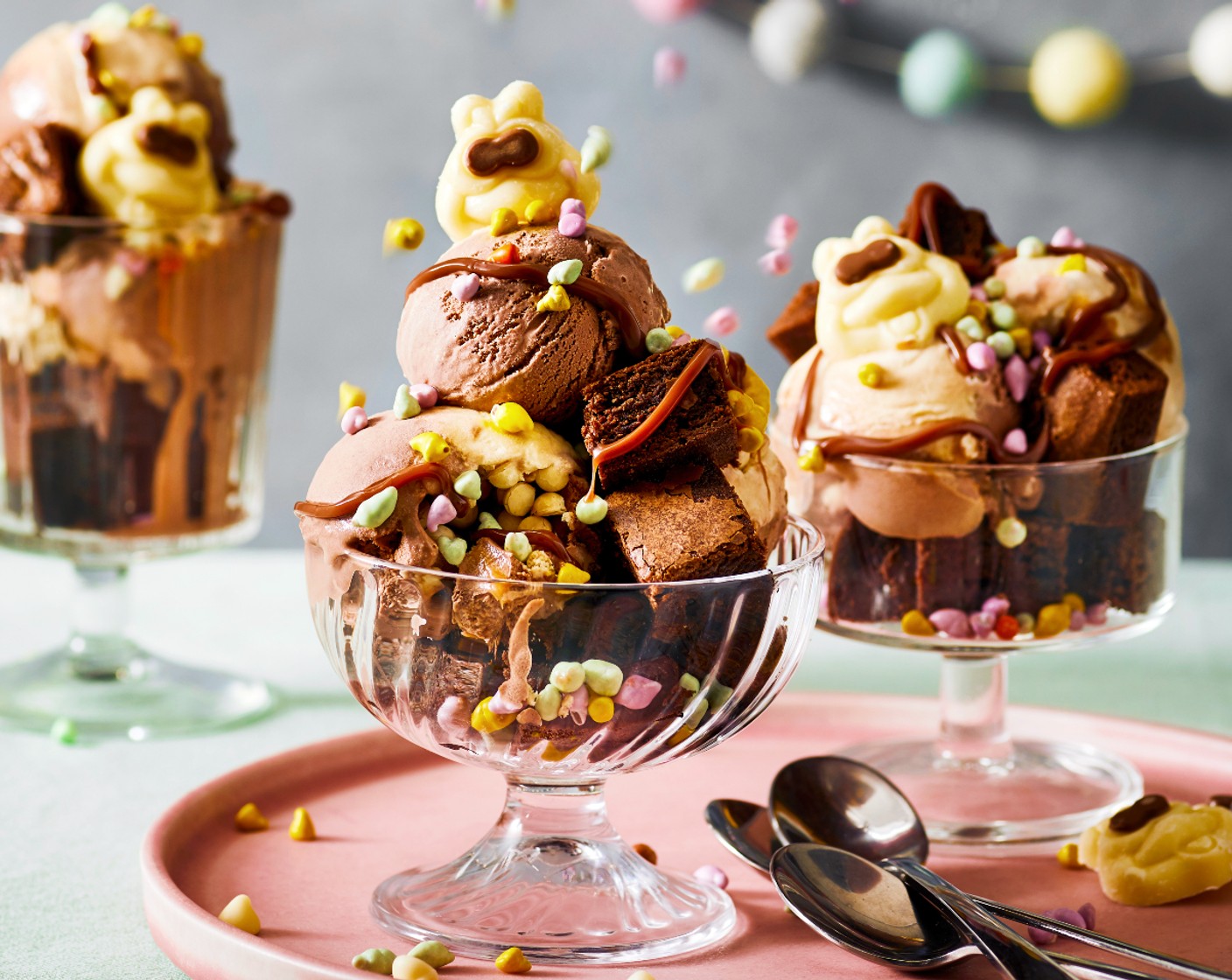 Colin the Caterpillar ice cream sundae Recipe | M&S