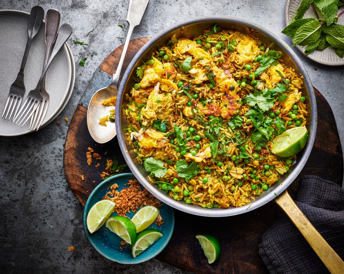Katsu Curry Egg Fried Rice | Recipes | M&S Recipe | M&S