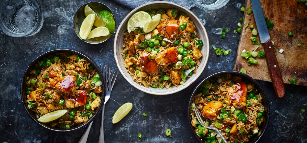 Sweet and Aromatic Chicken and Fried Rice | Recipes | M&S Recipe | M&S