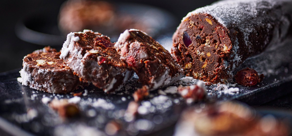 Chocolate Peanut Butter Jelly Salami Recipe | M&S Recipe | M&S