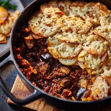 Cheesy Greek-Inspired Beef Hot Pot | Recipes | M&S Recipe | M&S