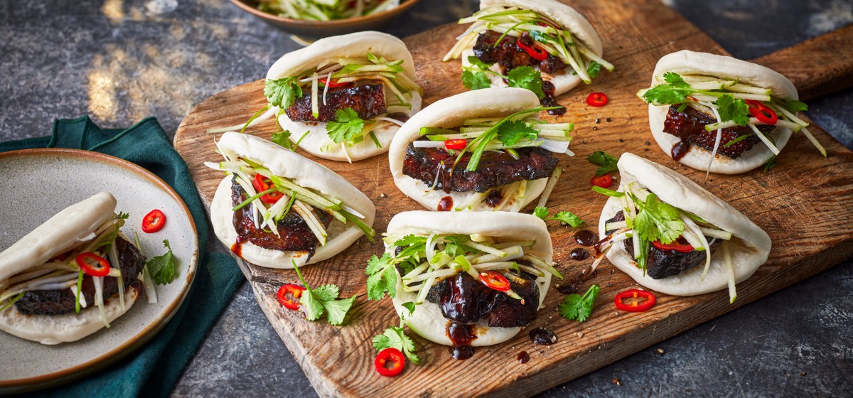 Pork Belly and Apple Bao Buns Recipe | M&S Recipe | M&S
