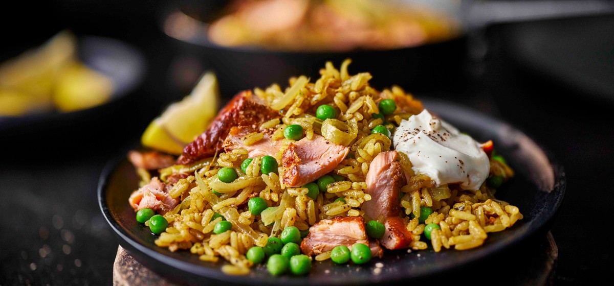 Smoked Salmon Biryani Recipe | M&S Recipe | M&S