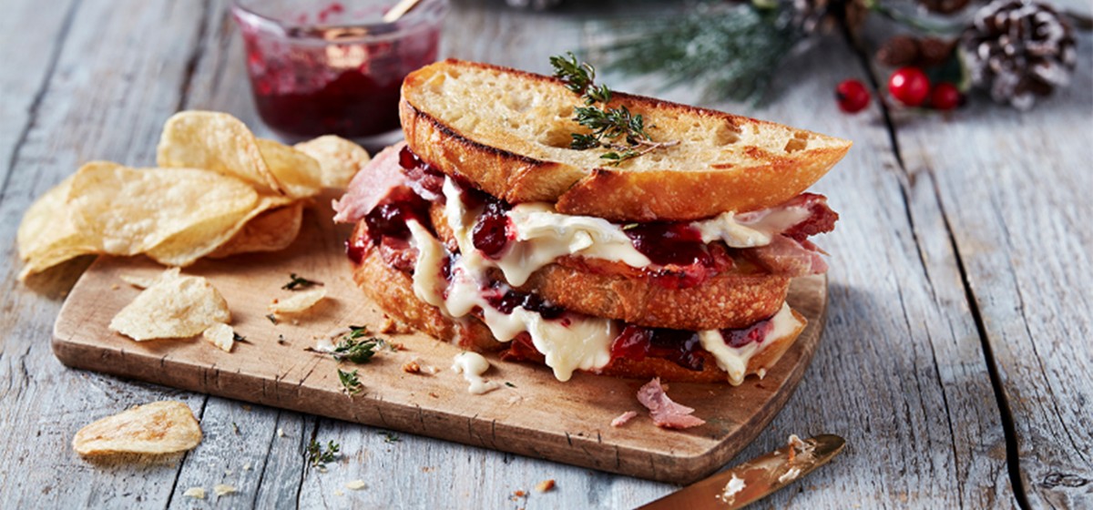 Melty Brie, Ham and Cranberry Toastie | Recipes | M&S Recipe | M&S