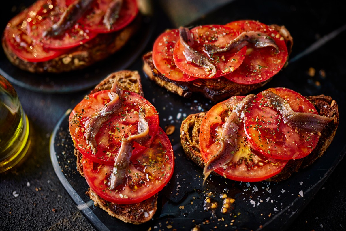 Tomato Anchovy Toast Recipe | M&S Recipe | M&S