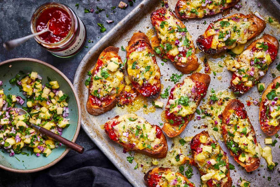 Mini Cheese and Pineapple Toasties Recipe | M&S Recipe | M&S