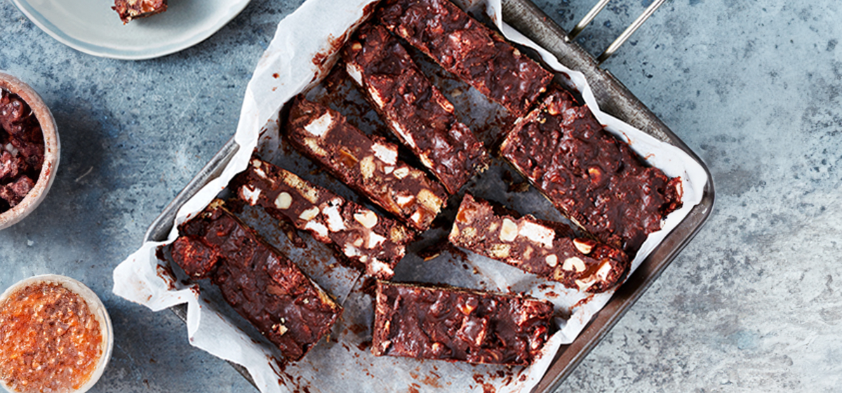 Walnut whip fridge cake Recipe | M&S
