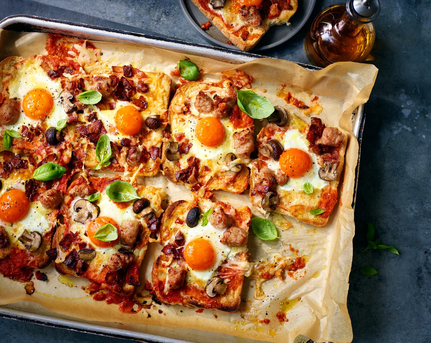 The Full English Pizza | Recipes | M&S Recipe | M&S