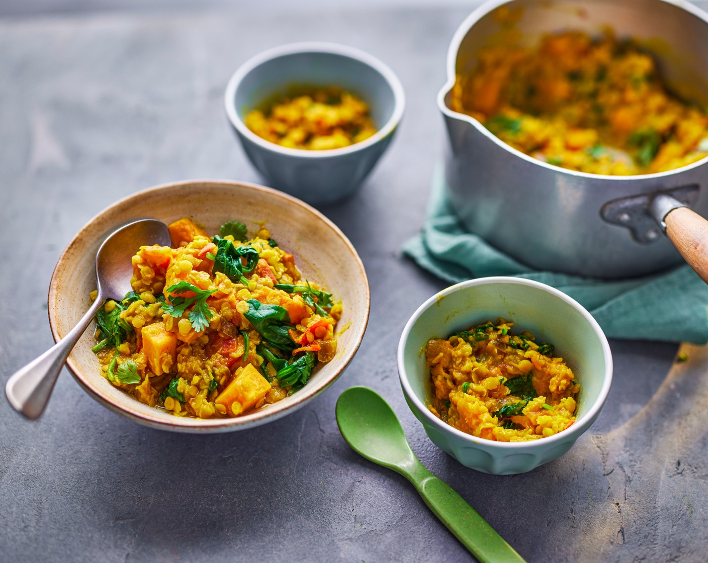 Sweet Potato and Spinach Dahl | Recipes | M&S Recipe | M&S