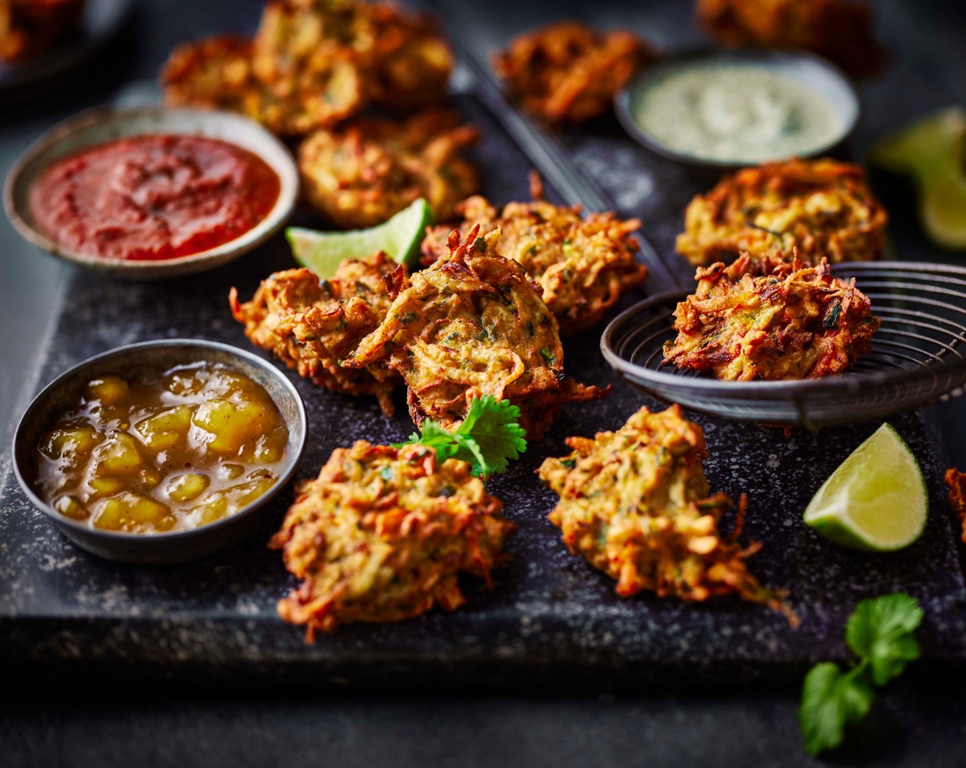 Grated Veggie Pakoras | Recipes | M&S Recipe | M&S