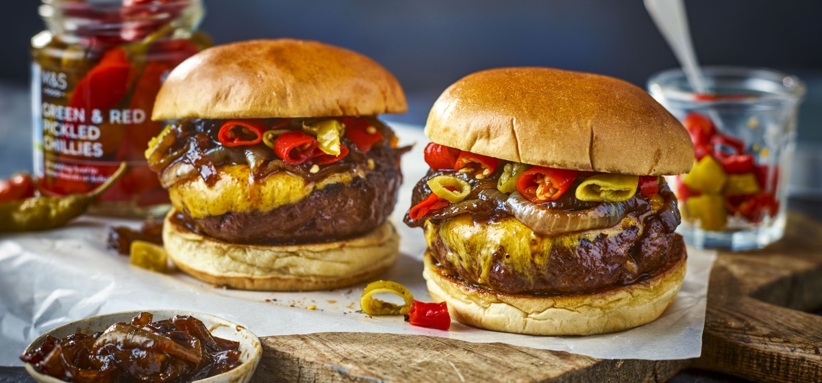 Loaded Burgers Recipe | M&S Recipe | M&S