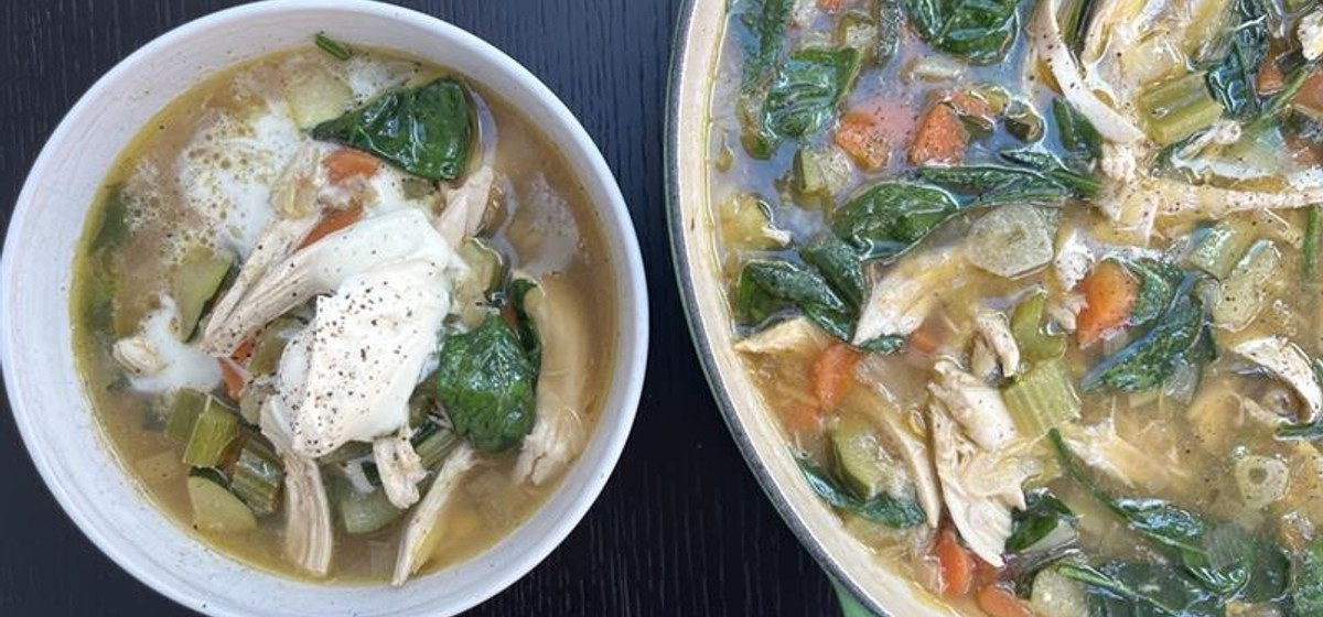 Binky Felstead’s Chicken Soup Recipe | M&S Recipe | M&S