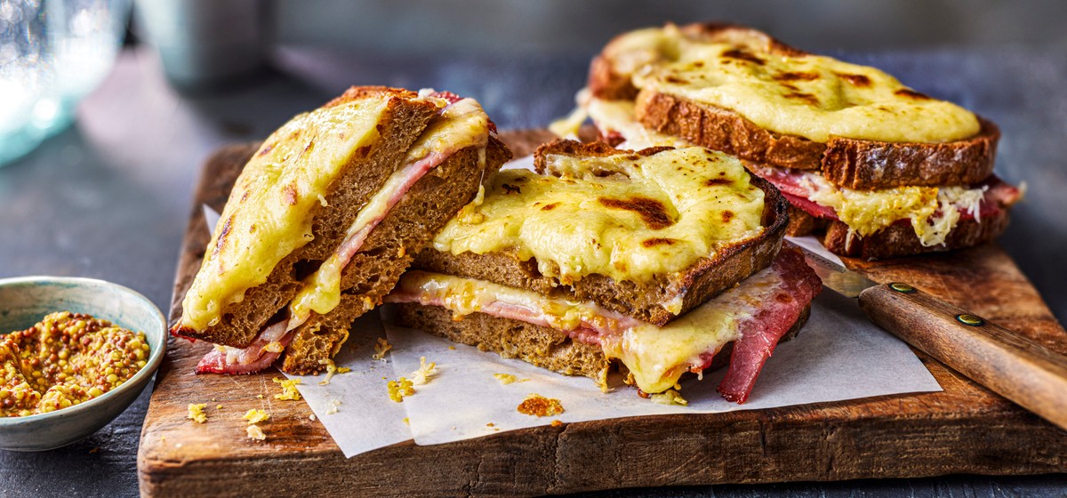 Truffle Croque Monsieur | Recipes | M&S Recipe | M&S