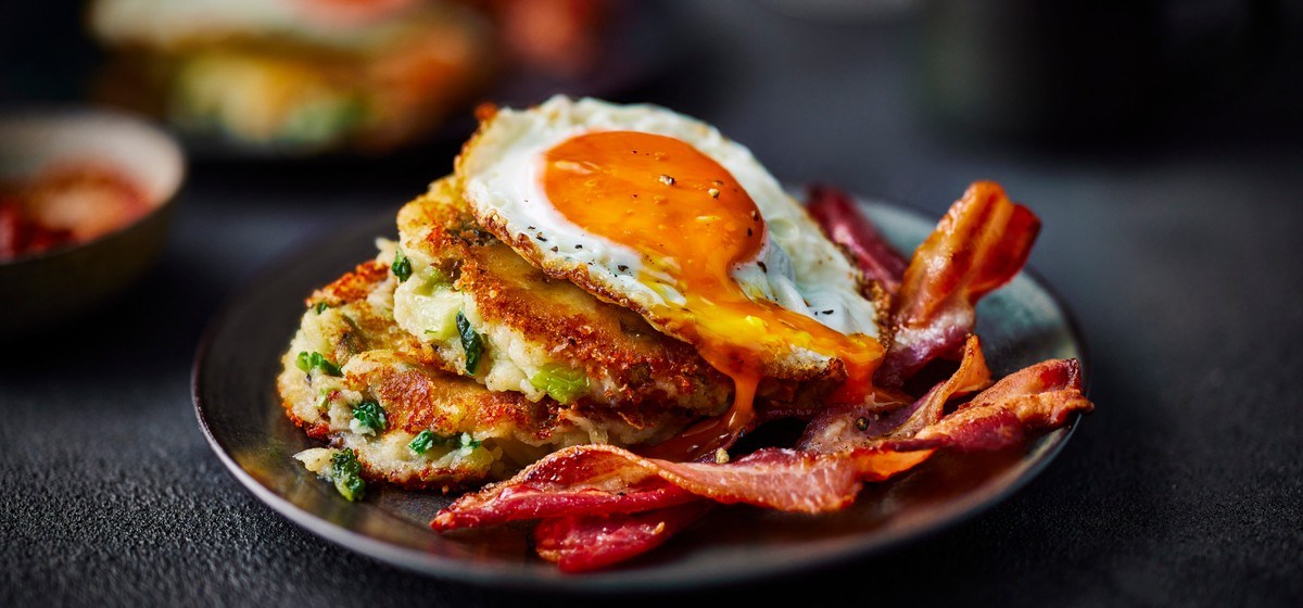 Tom Kerridge's Savoy and Spring onion potato cakes Recipe | M&S Recipe ...