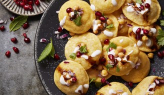 Chat Bombs with Tamarind Chutney | Recipes | M&S Recipe | M&S