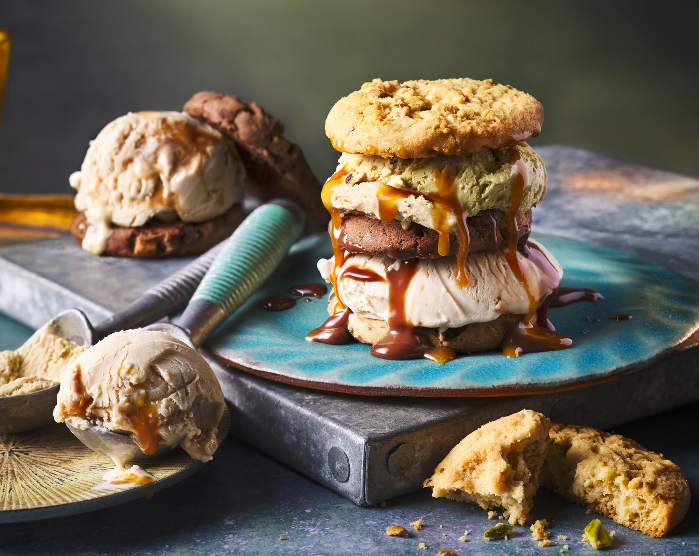 Easy ice cream cookie sandwiches Recipe | M&S