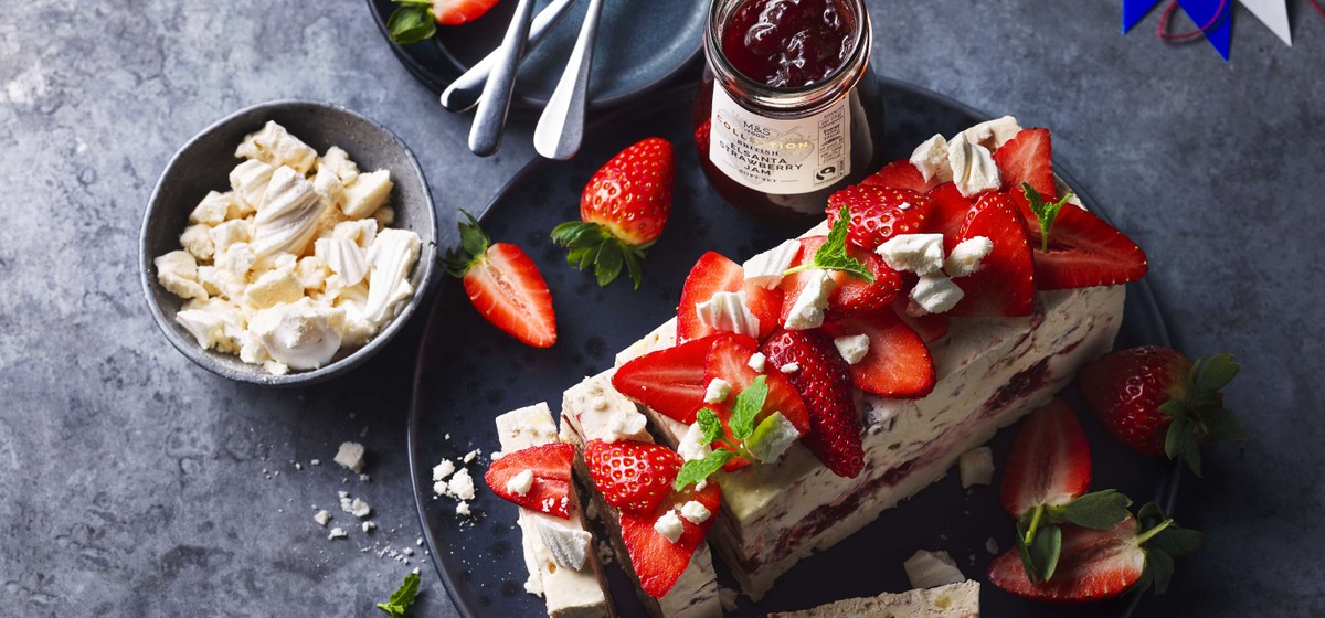 Red Diamond delight parfait Recipe | M&S