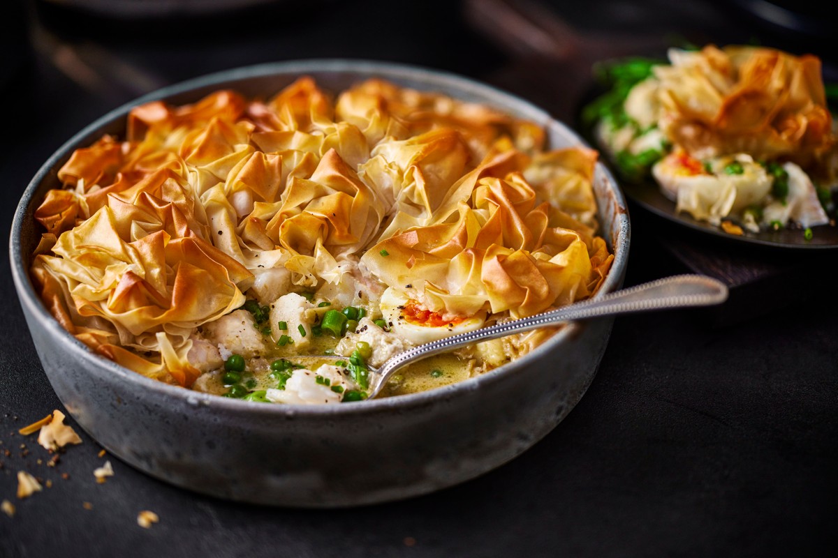 Filo Fish Pie Recipe | M&S Recipe | M&S